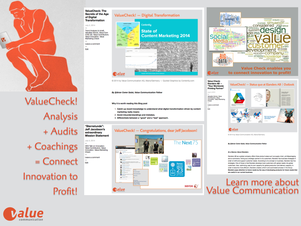 ValueCheck! — Check out in a minute what is relevant for profitable ...